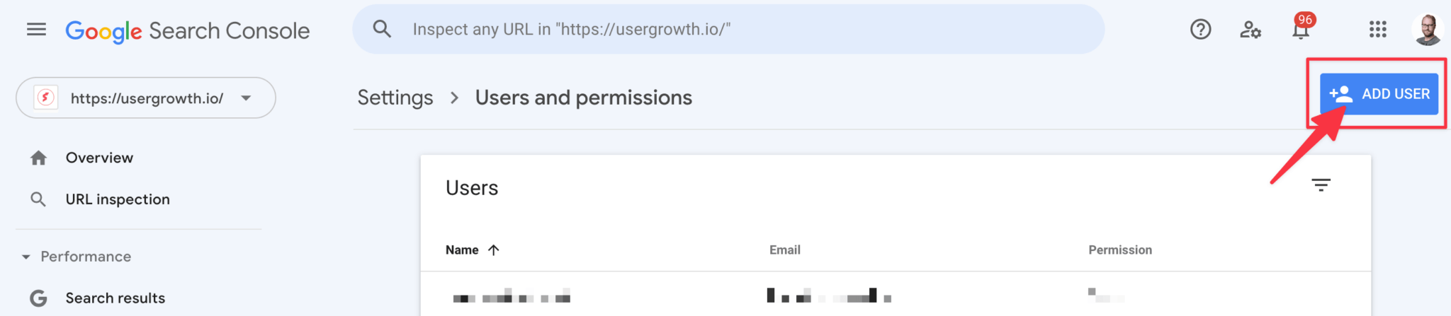 Tutorial: How to add a user or agency to Google Search Console - User ...
