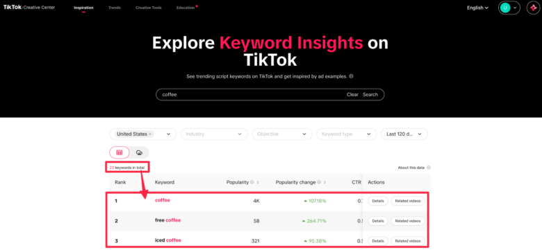 How to do Keyword Research on TikTok - User Growth